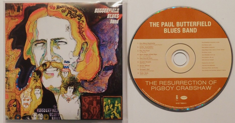 BUTTERFIELD BLUES BAND RESURRECTION OF PIGBOY CD MINI LP NOT JAPAN ...
