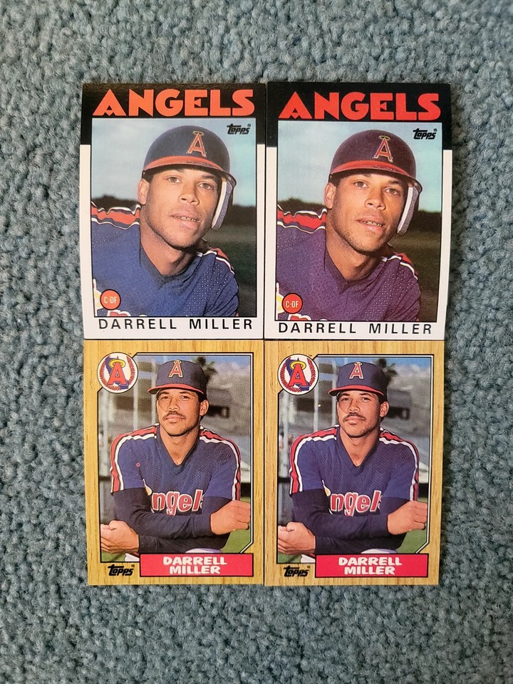 Darrell Miller Baseball Card Mixed Lot of approx 4 Cards | eBay