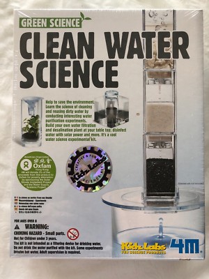 NEW 4M Green Science Clean Water Science Kidz Labs SEALED IN BOX! | eBay