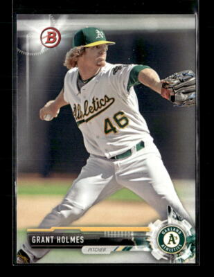 2017 Bowman Prospect Paper Grant Holmes Oakland Athletics #BP-45 5 Card ...
