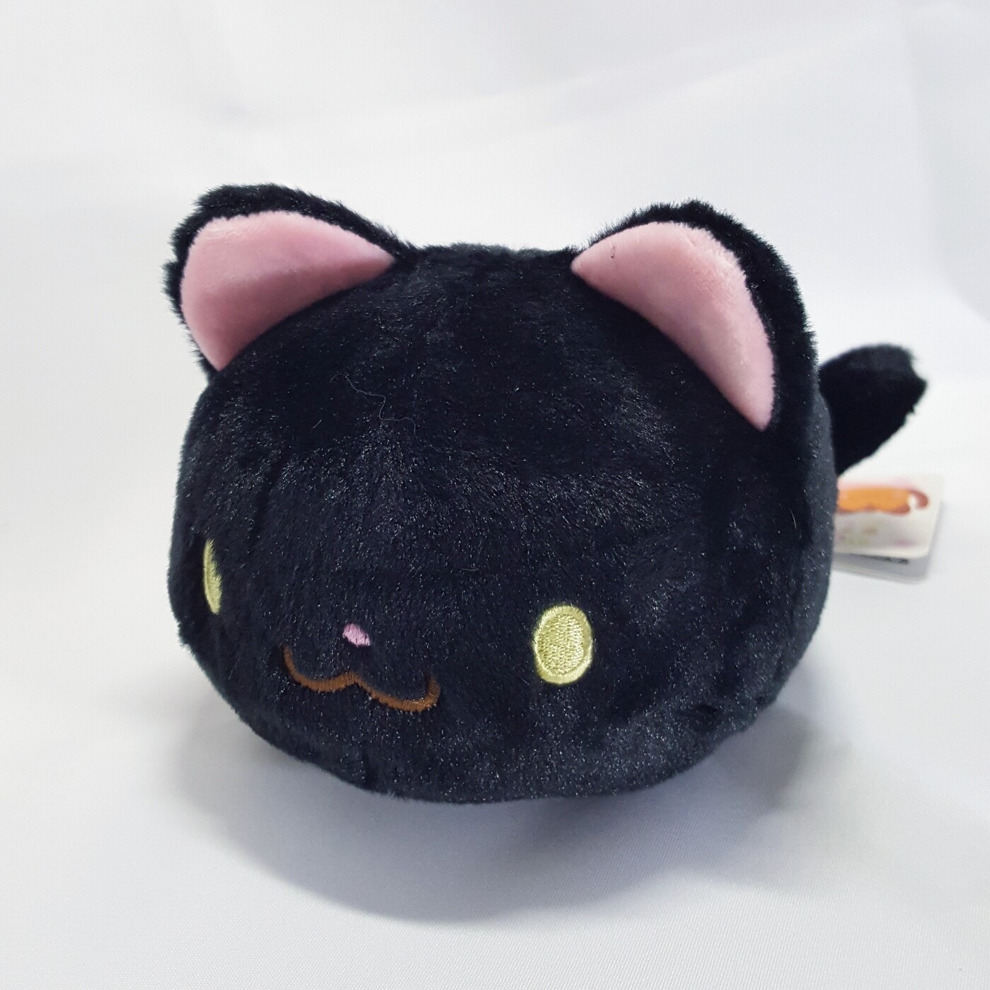 Round Fuzzy Cute Cat Plush - Fuwa Koro Fuwakoro Maru Nyan - YELL Japan ...