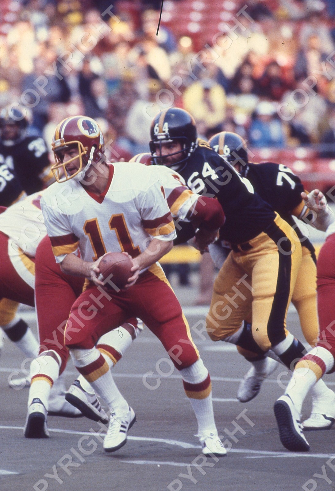 STEVE FURNESS - PITTSBURGH STEELERS - Vintage 35mm Football Slide 7 ...