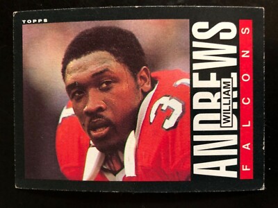1985 Topps #11 Falcons Andrew Williams Football Card | eBay