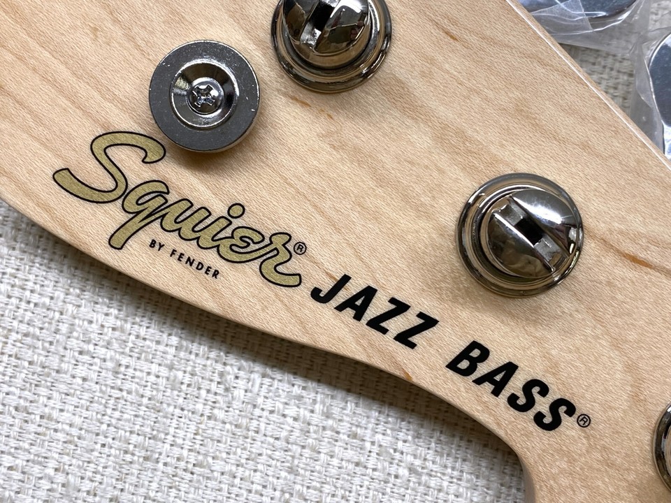 Genuine Fender Squier Jazz J BASS 70's BLOCK INLAY NECK Affinity ...