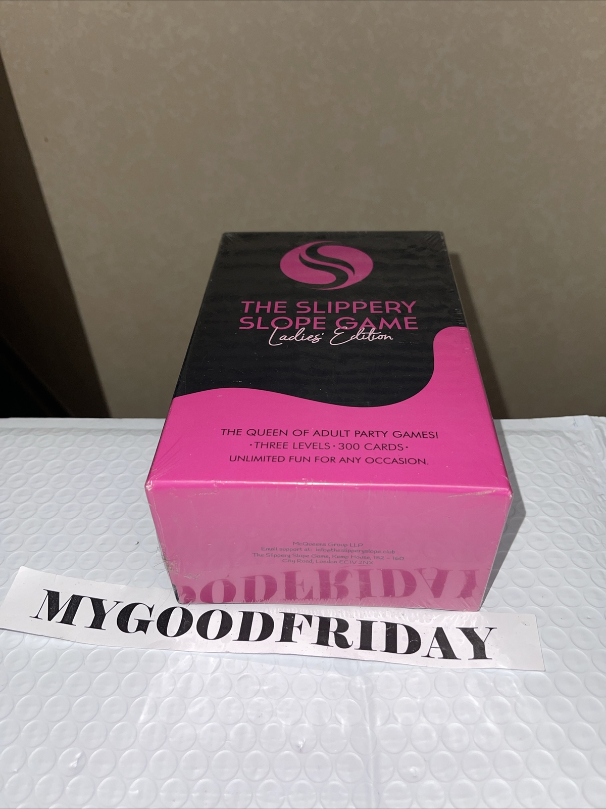 The Slippery Slope Bachelorette Party Game - Fun and Hilarious Card ...