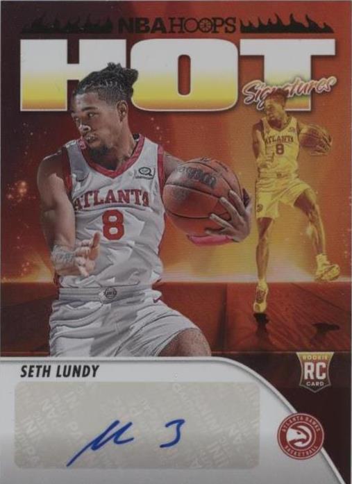 2023-24 Panini NBA Hoops - Hot Signatures Rookies Seth Lundy #HSR-SL ...