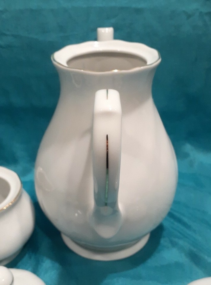 Korona Coffee ,Tea Pot, Sugar bowl Made In Poland | eBay