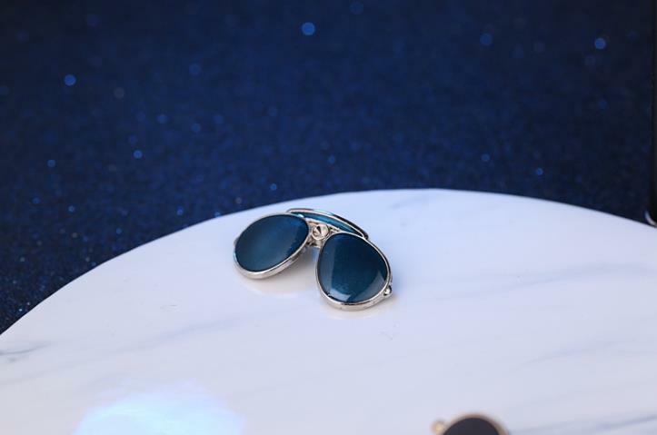 14 style Men's Brooch Lapel Badge Suit Pin Chest Metal Collar Pin ...