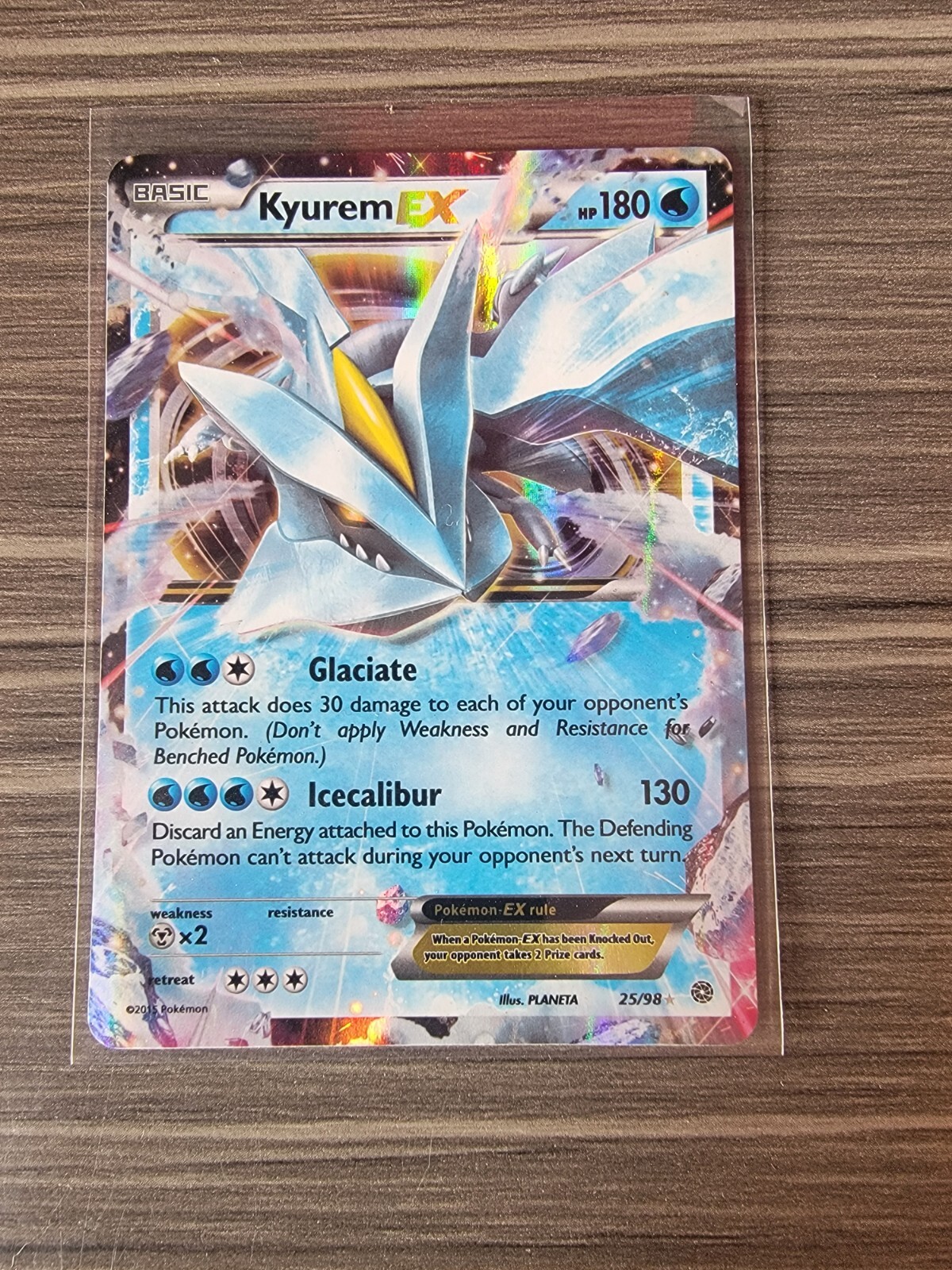 POKEMON Card KYUREM EX 25/98 ULTRA RARE HOLO Ancient Origins - LP | eBay