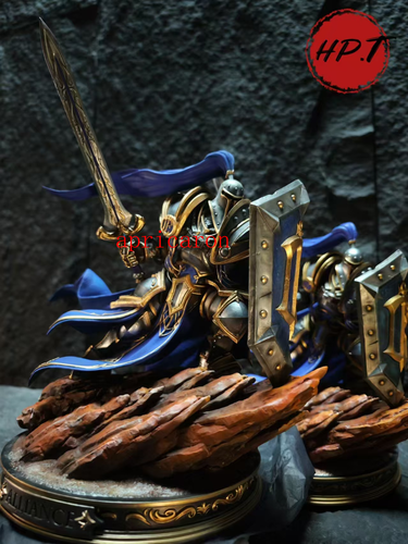 World of Warcraft Stormwind City Guard Statue Resin Figure Model ...