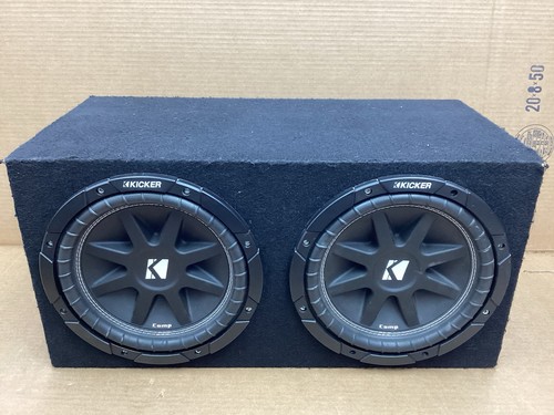 Kicker Comp 12" Subwoofers Dual Speaker Enclosure | eBay