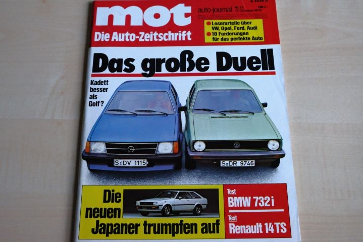 MOT 21/1979 Renault R 14 TS mit 71PS im TEST auf 5 Seiten | eBay