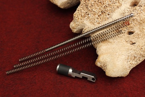 KIDD Bolt Handle Upgrade Assembly in a 10/22® or Ruger®-Silver Black ...