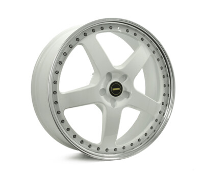 22x8.5 22x9.5 Simmons FR-1 White 5/114.3 P0 Wheel | eBay Australia