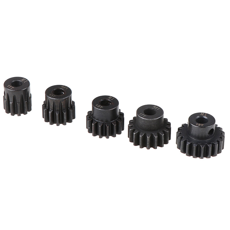 M1 5mm 15T 16T 17T 18T 19T Pinion Motor Gear Combo Kit for 1/8 RC Car ...