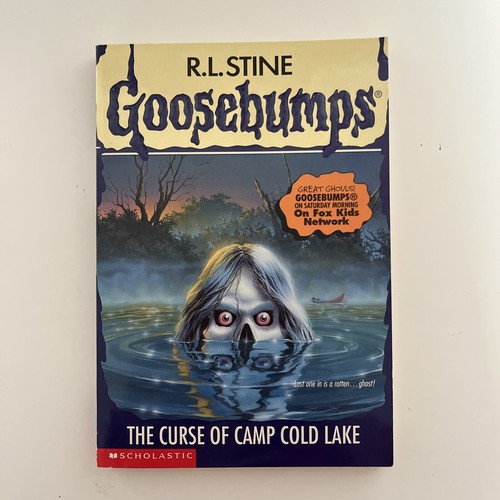 Goosebumps #56 The Curse of Camp Cold Lake 1st Print RL Stine Vintage ...