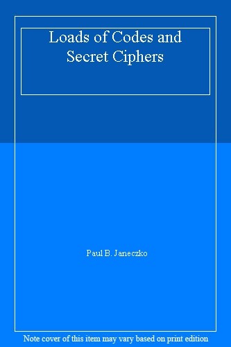 Loads/codes/secret Cypher By Paul B. Janeczko | eBay