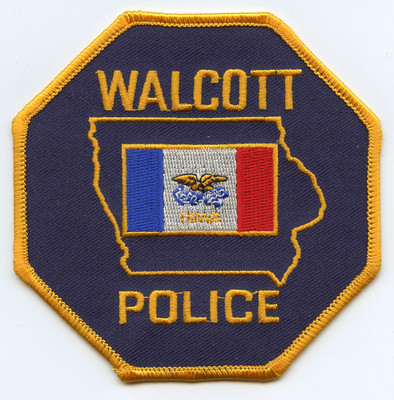 WALCOTT IOWA IA POLICE PATCH | eBay