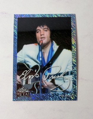 2024 Leaf Metal Elvis Presley Icon Collection Pop Music Shimmer 22/25 ...