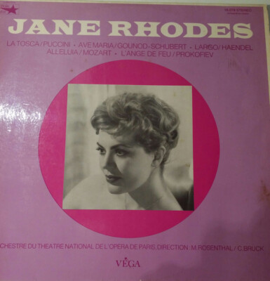 Jane Rhodes, Orchestre National De L'Opéra De Paris, Manuel Rosenthal ...