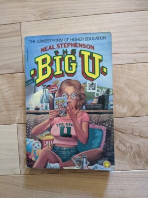 Neal Stephenson First Edition 1984 The Big U First Book Paperback | eBay