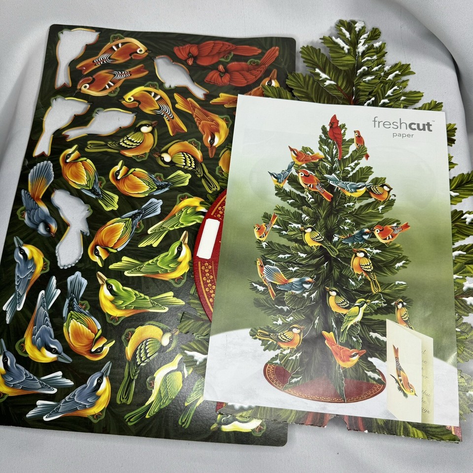 Pop Up Winter Tree 15 inch Fall Holiday Tree Decoration Centerpiece ...
