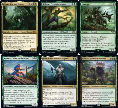 MTG Commander EDH Deck Ghave, Guru of Spores 100 Cards Custom Deck ...