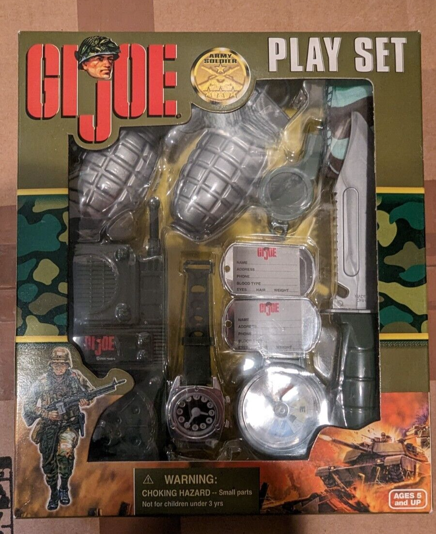 Manley Toy Quest lot of 3 different GI Joe Play Sets MINT IN BOX | eBay