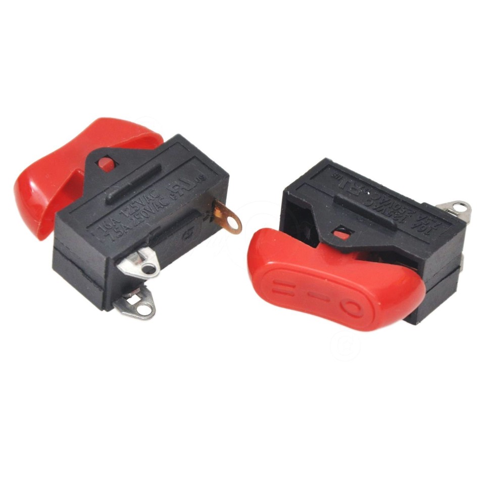 2x Hair Dryer Switch Rocker Switch 3 Position ON-OFF-ON Gear Select ...