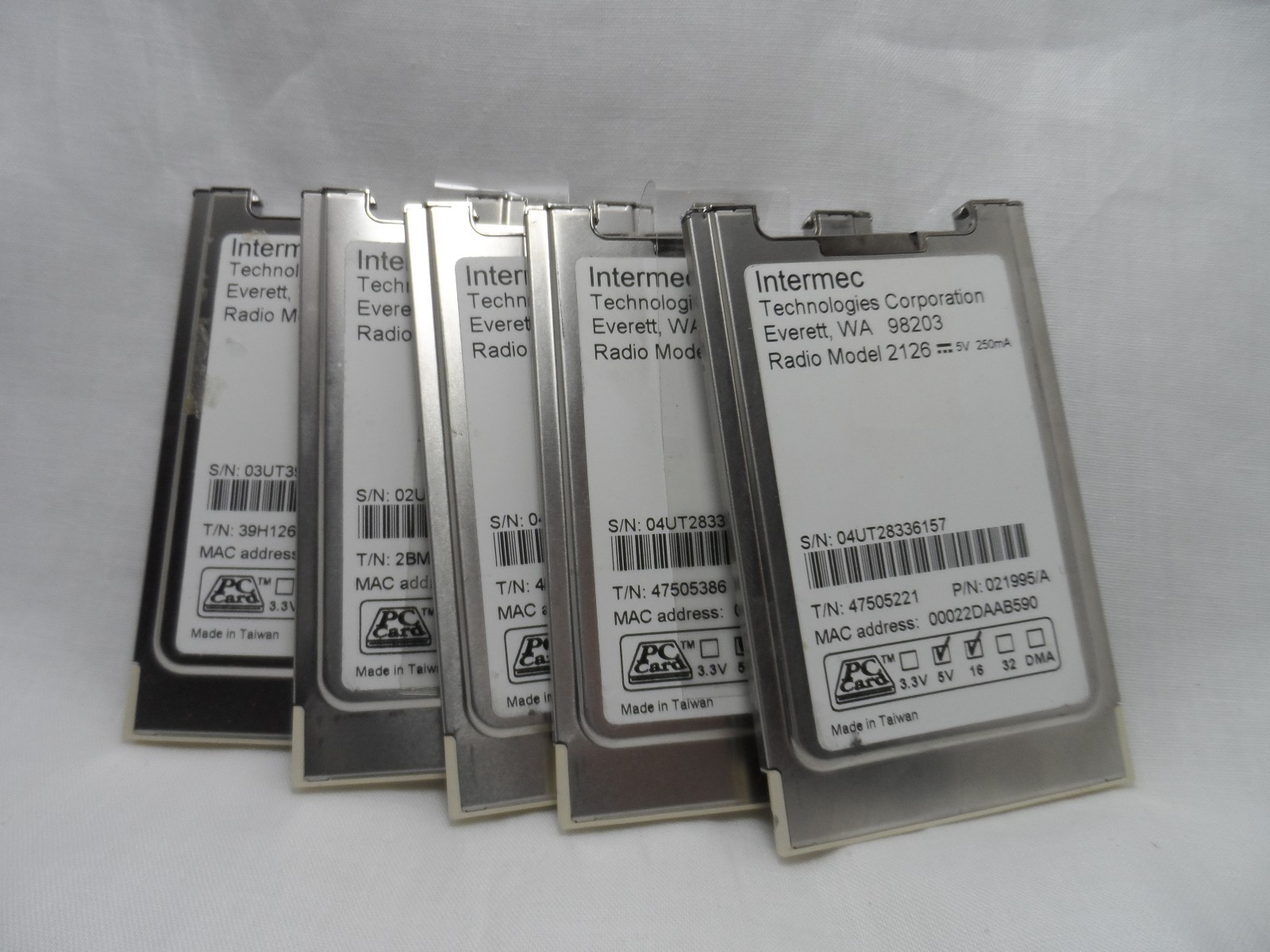 Intermec 2126 Lucent PCMCIA 802.11b Radio Tested Working 2425 2415 2435 ...