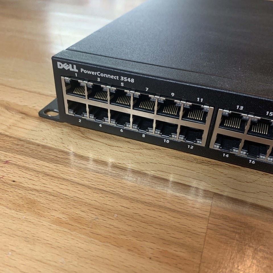 Dell PowerConnect 3548P 48-Port 10/100 POE Managed Network Switch w ...