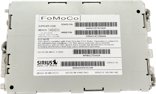 2011 LAND RANGE ROVER Tuner Sirius Radio OEM (Satellite Receiver ...