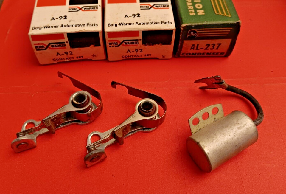 DUAL POINTS & CONDENSER 1951 1952 1953 8 CYL CHRYSLER DODGE DESOTO USA ...