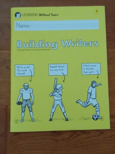 Learning Without Tears Building Writers B - Like New | eBay