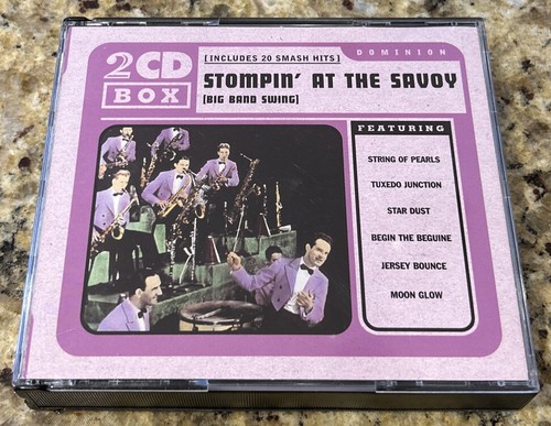 STOMPIN’ AT THE SAVOY (BIG BAND SWING) 2-CD SET. INCLUDES 20 SMASH HITS ...