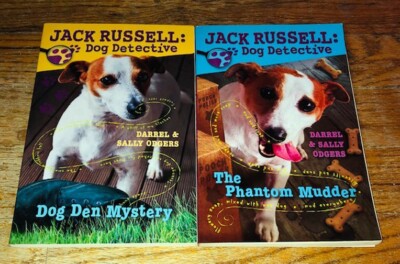 Lot of 2 Jack Russell Dog Detective Darrell Sally Odgers Children's Chapter Book | eBay