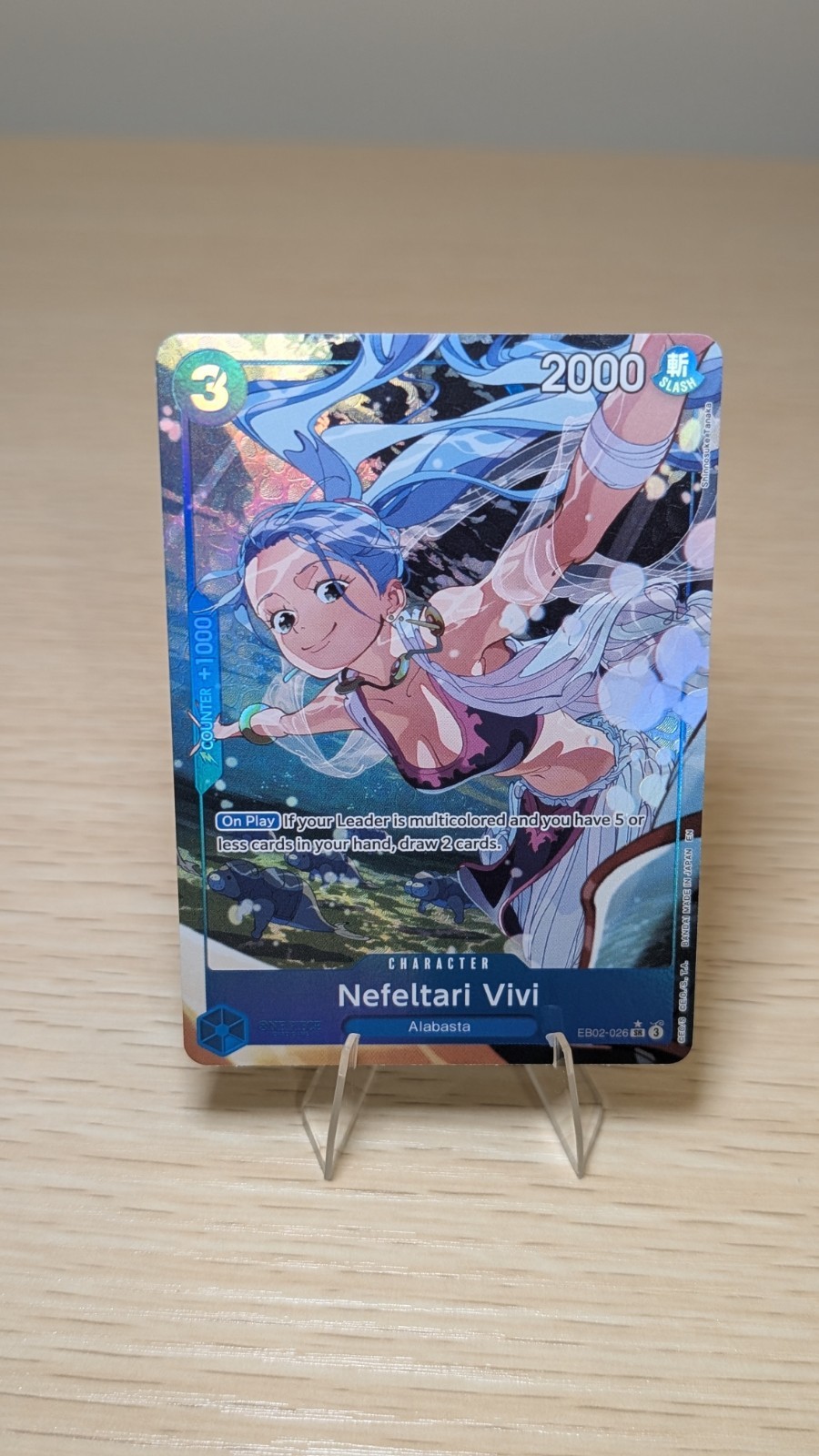 One Piece Nefeltari Vivi Alternate Art EB02-026 SR 25th Collection English | eBay