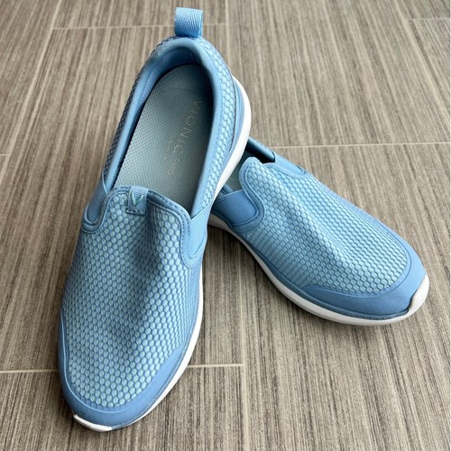 Vionic Julianna Slip On Sneakers Womens 8 Blue Mesh Lightweight Comfort ...