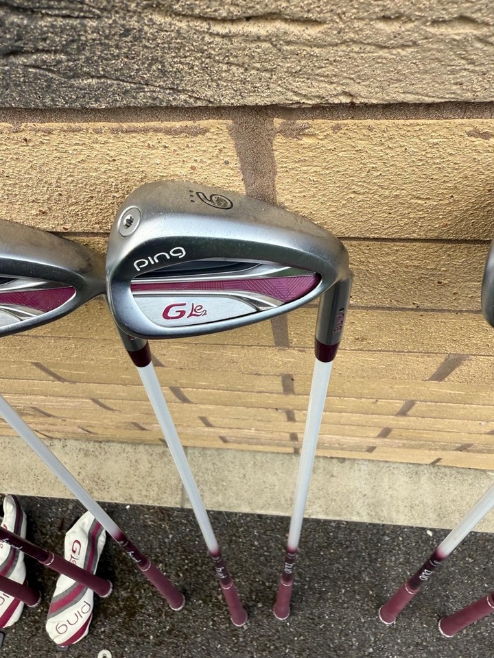 Ping GLE2 Right Handed Irons-Standard Setup (Black Dot) SW,PW,7,8,9 Iron | eBay UK