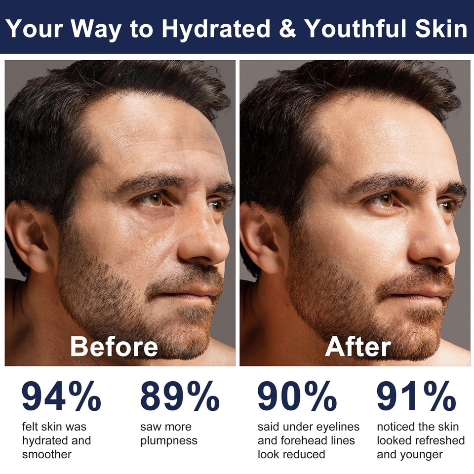 Skin Care for Men, Hydrate, Firm, Anti-Aging & Wrinkle Facial Skin Care ...