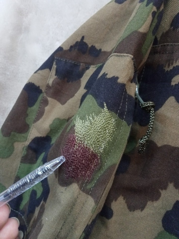 Swiss Military TAZ 90 Camouflage Field Jacket 52 N | eBay
