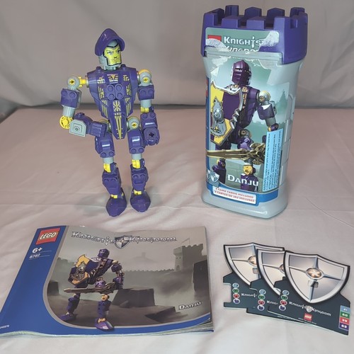 Lego Knights Kingdom Danju - With Box And Manual - Missing Weapons | eBay