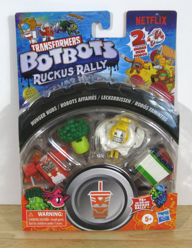 Transformers BotBots Ruckas Rally Series 6 Hunger Hubs 5-Pack w ...