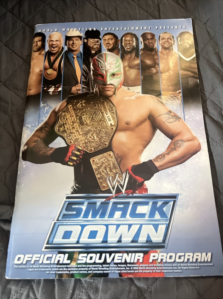 WWE official souvenir program 2006, 2007, 2010, 2012 | eBay