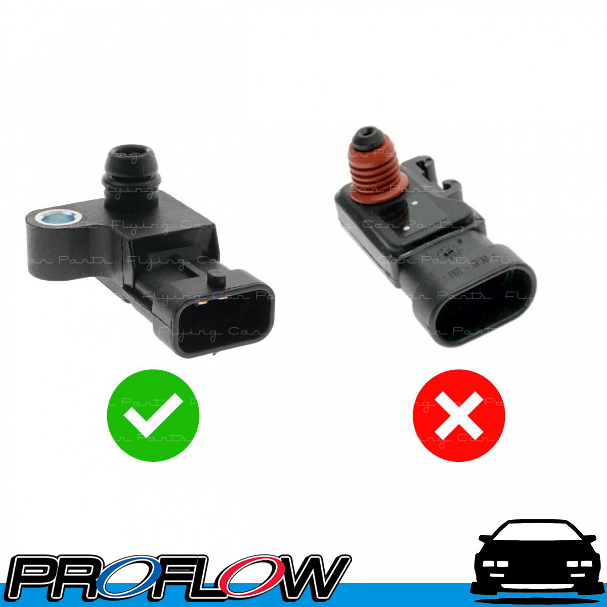 PROFLOW GM LS1 LS2 LSx MAP Sensor Relocation Block Silver | eBay
