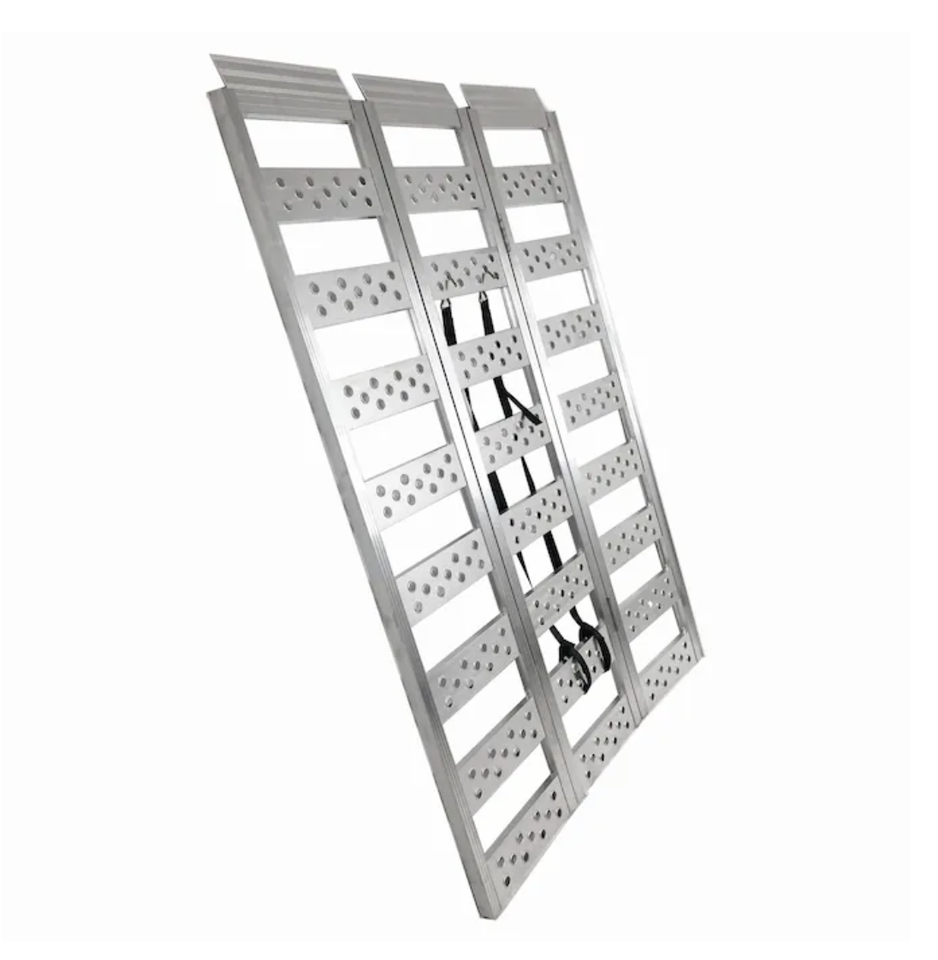 Kobalt Loading Ramp Aluminum Motorcycle ATV UTV (4 Wheel 1600 lbs max ...