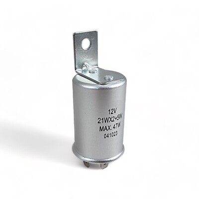 3 Pin Classic Car Flasher Indicator Unit 12v 21w x 2 (+5w) Max 47w ...