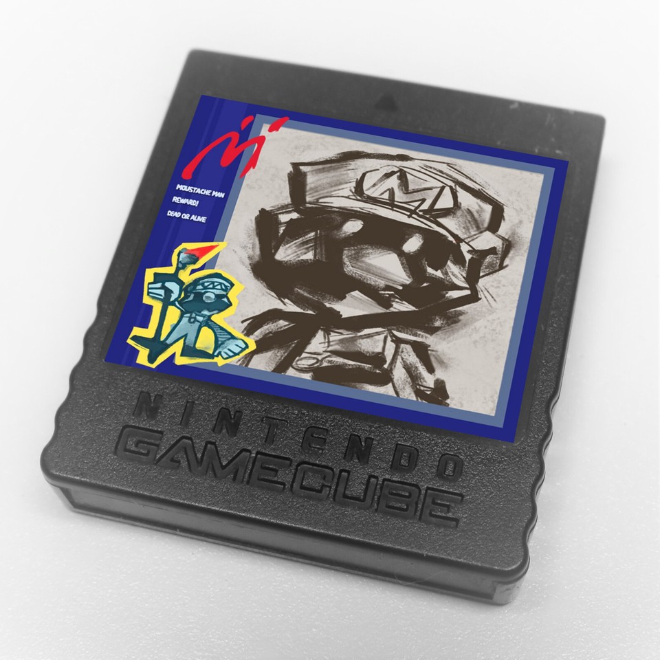 Custom Nintendo GameCube Memory Card Stickers - Catalog #1 - 250 ...