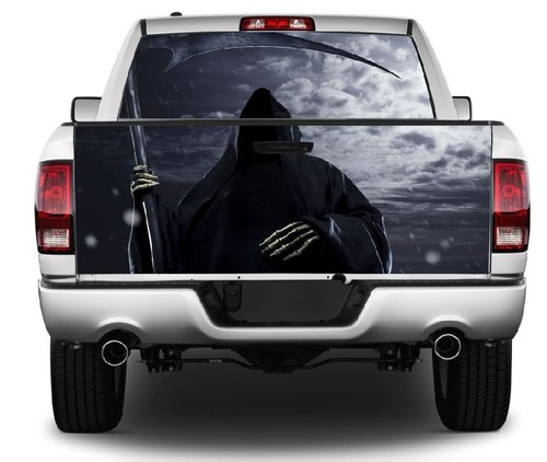 Grim Reaper Wrap Rear Window Perf And Tailgate Wrap Graphics Decal Kit ...
