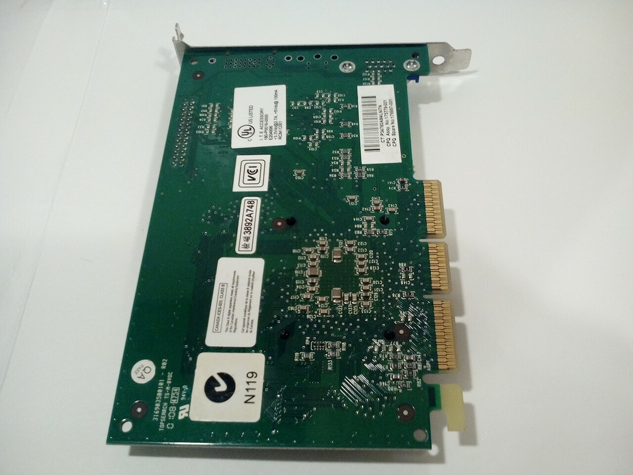 nVIDIA 180-P0016-0000-B16MB VGA AGP Video/Graphics Card. Compaq Part ...